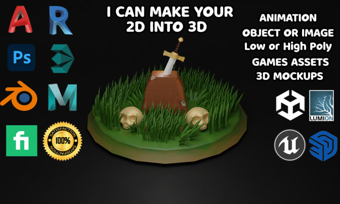 Create 3d Model Any Object In Blendermayarevitsketchupunrealunity
