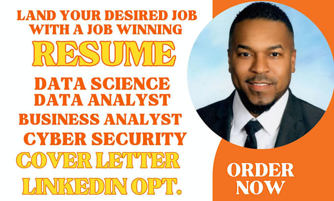 Craft an ats data science resume, data analyst, cybersecurity, it, and ...