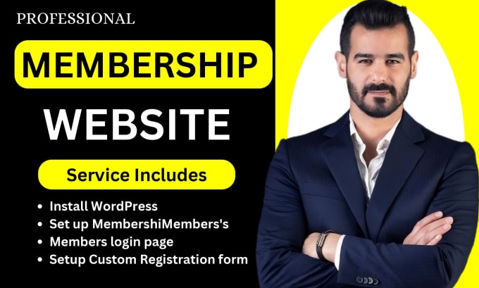 Build a membership website,learndash, membership with subscriptions website by Fredrickweb01 ...