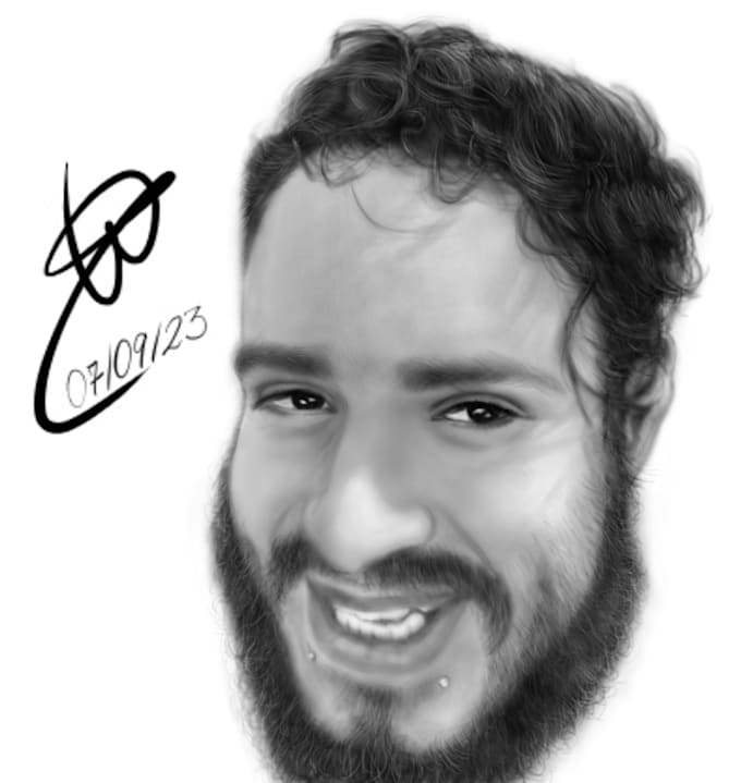 Draw you in a cartoonized or realistic way by Gripher | Fiverr