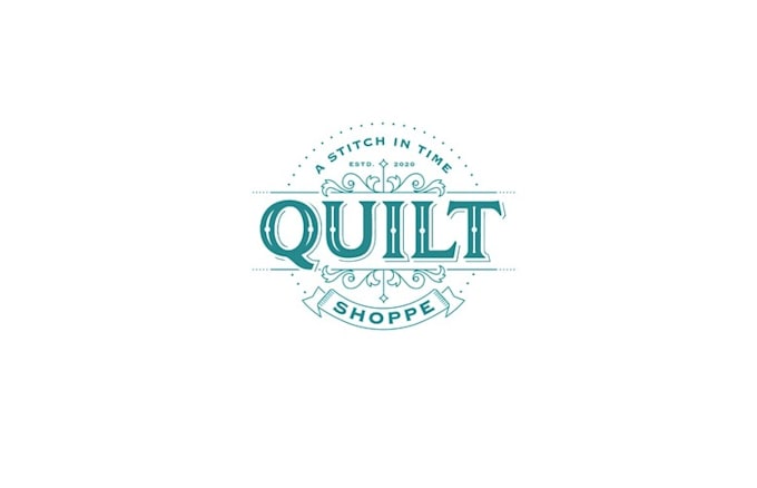 Vintage quilting play logo design by Chris_caldwel | Fiverr
