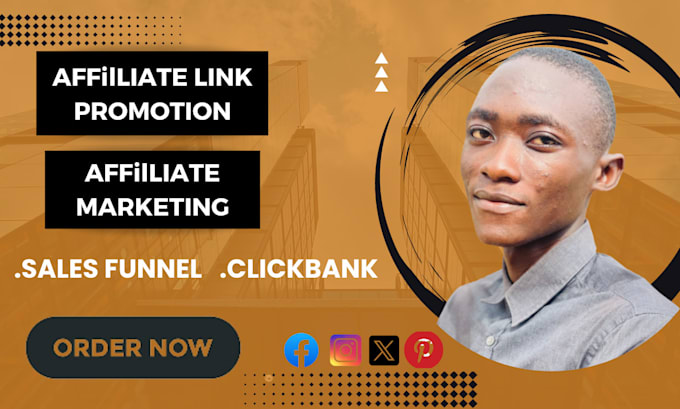 Execute clickbank affiliate link promotion sales funnel landing page by ...