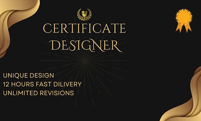 Make award and degree certificates design,make cv,amazing resume design ...