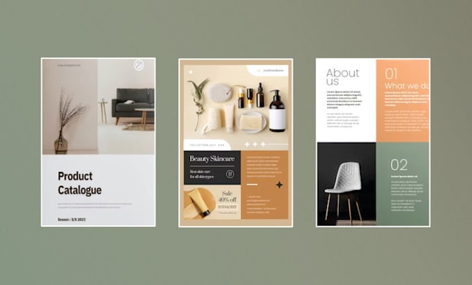 Design professional, digital catalog or brochure by Aaira06 | Fiverr