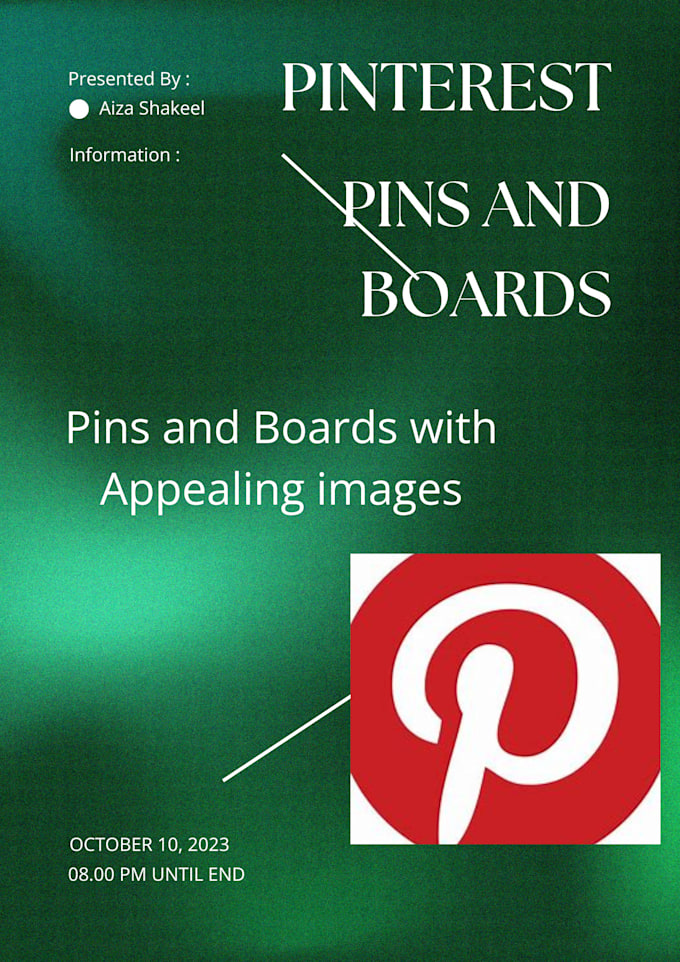 Create pinterest pins and boards by Aiza_shakeel | Fiverr