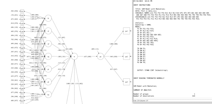 Do data cleaning, visualization, analysis, reporting by spss, amos ...
