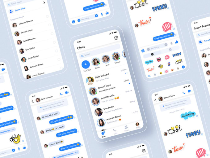 Entwickeln sie eine social-media-app, eine dating-app, eine chat-app ... Entwickeln sie eine social-media-app, eine dating-app, eine chat-app ...
