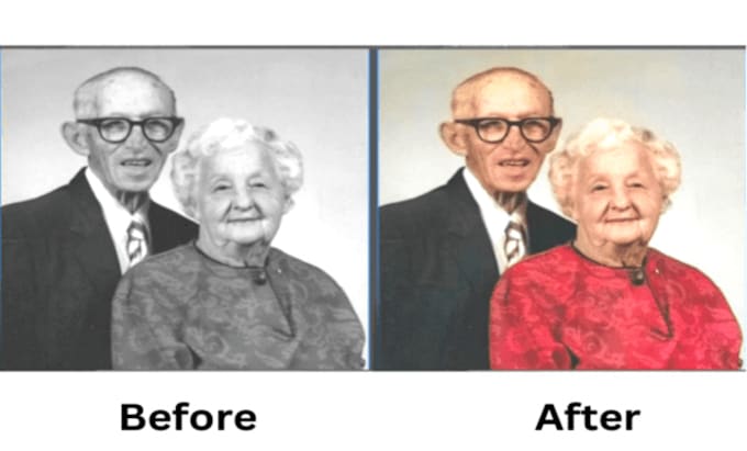 Work magic reviving history through photo colorization by Raja_azam ...