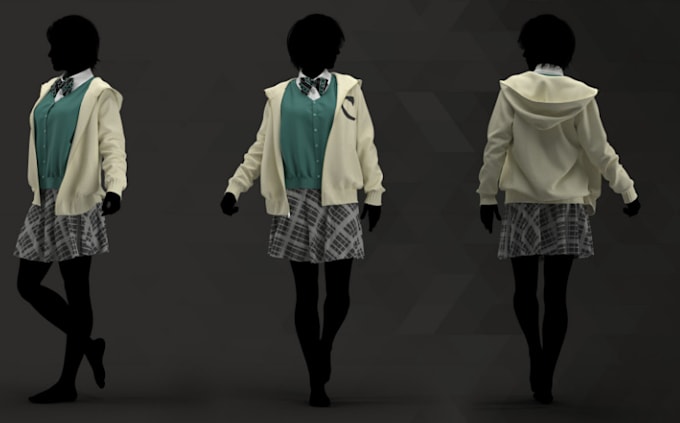 Create realistic 3d clothing mesh for second life using clo 3d and ...