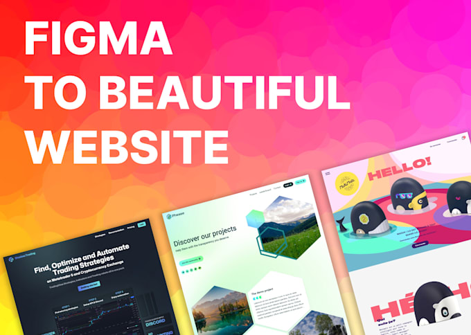 Convert figma to html css responsive website seo friendly using tailwind nextjs by Deniszheng ...