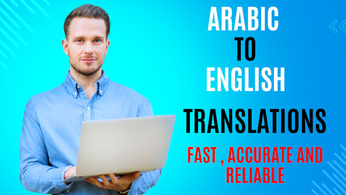 Translate english to arabic, translate arabic to english, do arabic ...