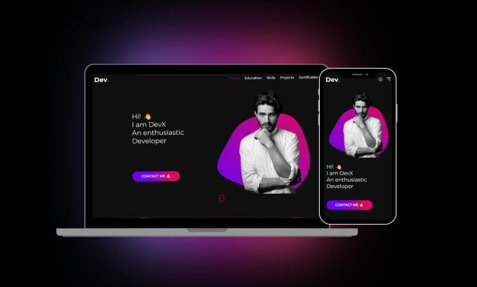 Build A Responsive Website Using React Redux Tailwind Css By Devxdevelopers Fiverr