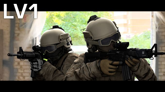 Create professional sfm poster with realistic lighting by Kaireel | Fiverr