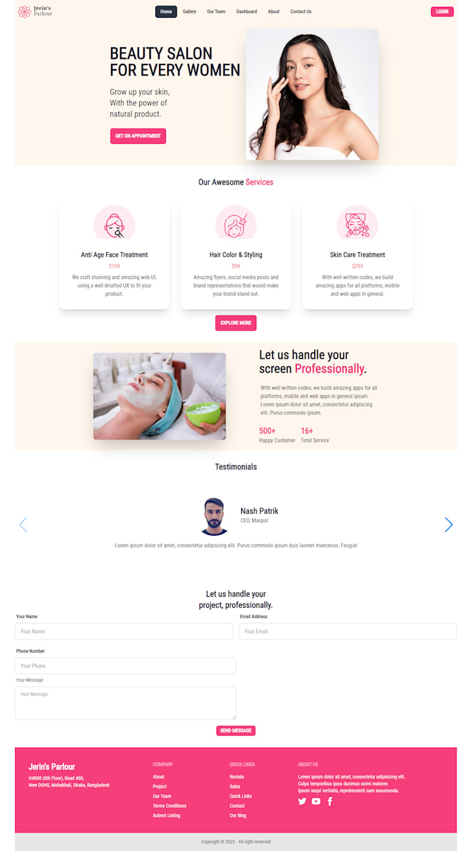 Develop Mern Stack Custom Website With React Js Express Js Mongodb Node Js By Muhammadfayez7