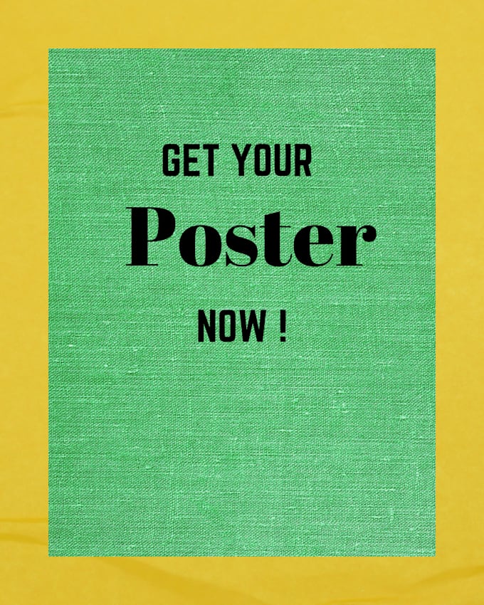 Be your graphic designer , making good posters by Eworker7 | Fiverr