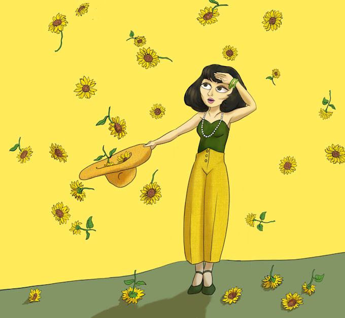 Create fantastic and fun drawings by Rilkean | Fiverr