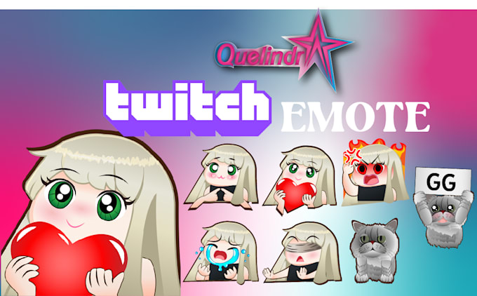 Design chibi emotes for you by Lucsyan | Fiverr