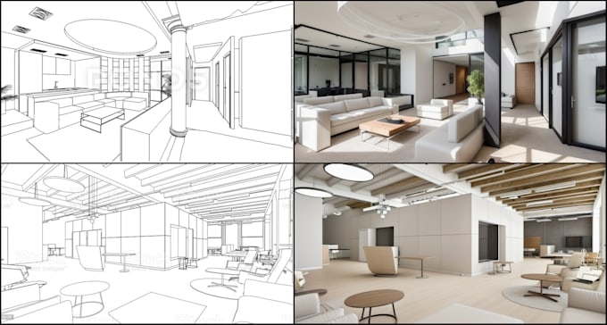 Ii 50 perc off ii create the render image from your sketch using ai by ...