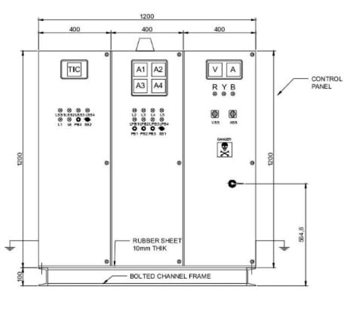 Design lt ht panel layouts in autocad with calculation by Hussnainyasin ...