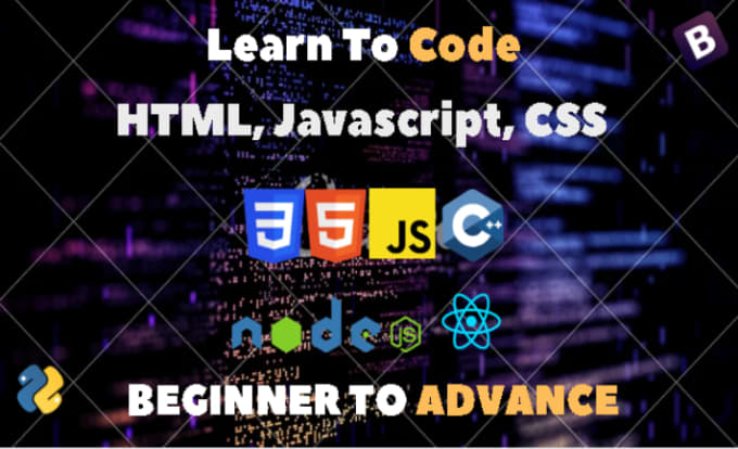 Teach You To Learn Html Javascript Css And Front End Web Development By Khawajaahmed131 Fiverr