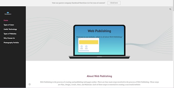 Create a custom and responsive website using google sites by Dualnixsix ...