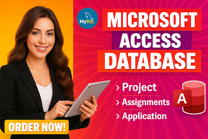 Design and develop databases, erd, sql queries in mysql, oracle, and ms access by Ahmadjaveed325 ...