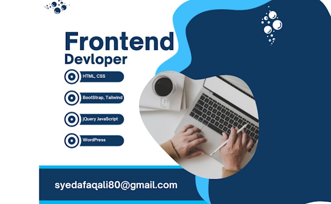 Create a responsive website using html, css, bootstrap and javascript by U_7fe3da74eef2 | Fiverr