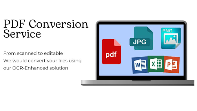 Convert pdf file to word and other formats by Imoy10 | Fiverr