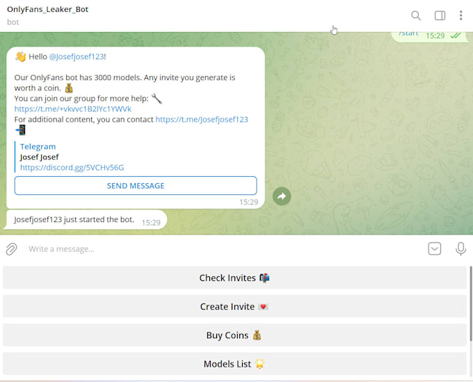 Create your custom and hq telegram by Jordanpassi | Fiverr