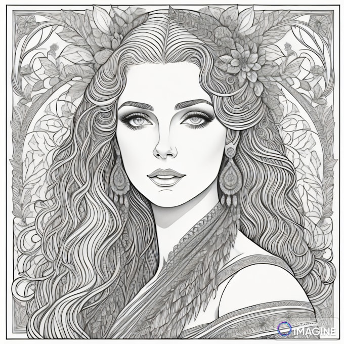 The best coloring pages you ever seen by Tandrawses | Fiverr