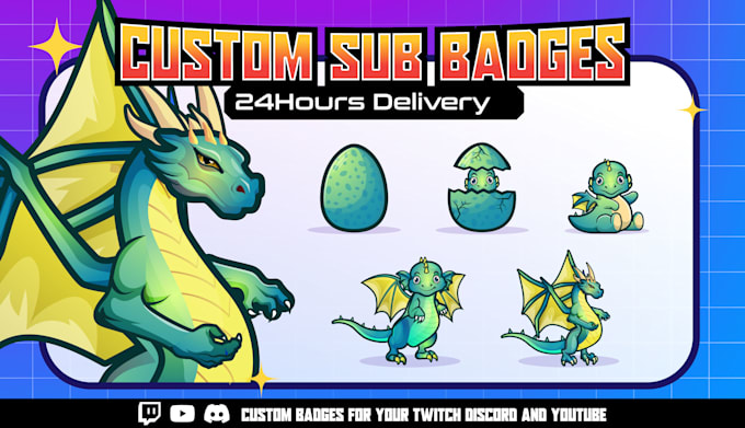 Create custom sub badges or channel points for kick twitch by ...