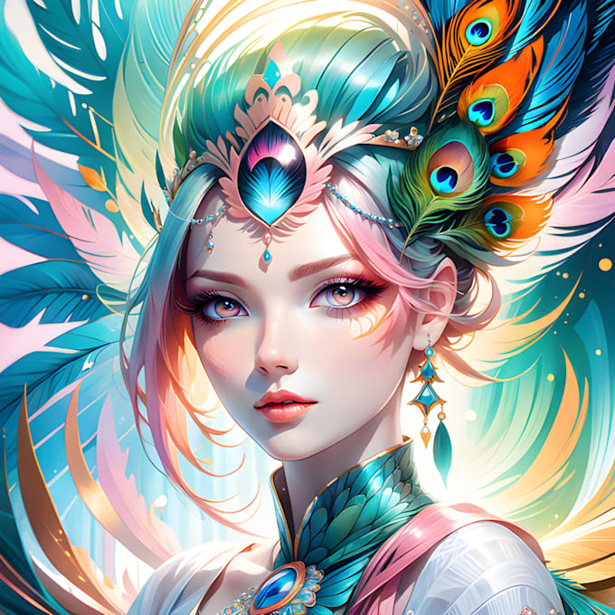 Create anime character for your project by Mdreshad00047 | Fiverr