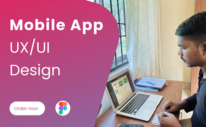 Do mobile app ui on figma and ux design on figma mockup backed by research by Antonioly | Fiverr