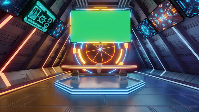 Create animated stream overlay backgroud for your streaming by Flow21z ...