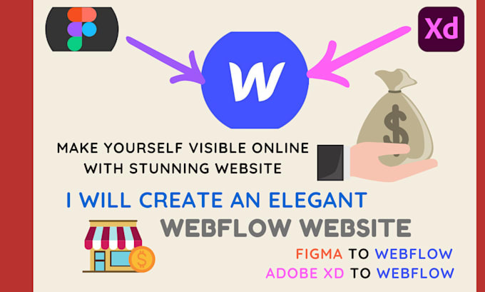 Design, redesign, update or fix webflow website, convert your figma to webflow by Invisible1518 ...