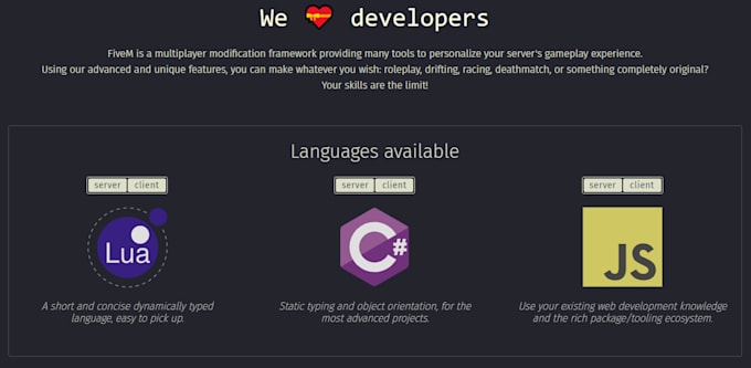 Programming and fixing fivem scripts by Franoller | Fiverr