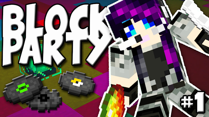 Make you a custom minecraft thumbnail by Mcemimc | Fiverr