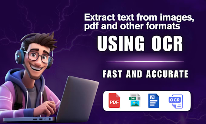 Extract text from images, pdf and other formats using ocr with python by Zubairfayyaz1 | Fiverr