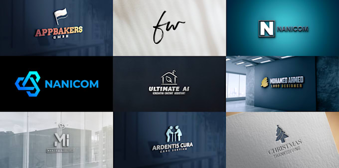 Logo illustration flyer branding ppt rupa g by Mohamed_a96 | Fiverr