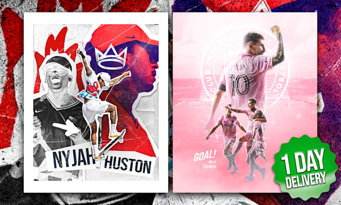 Design your professional sports graphics, poster, flayer by ...