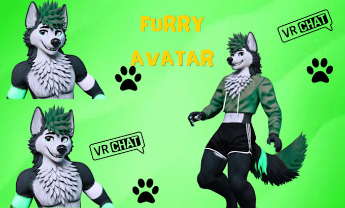 Create a high quality vrchat anime character model, vtuber, fully ...