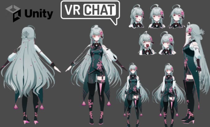 Create Custom Vrchat Avatar Furry Nsfw Fursona 3d Model Vr