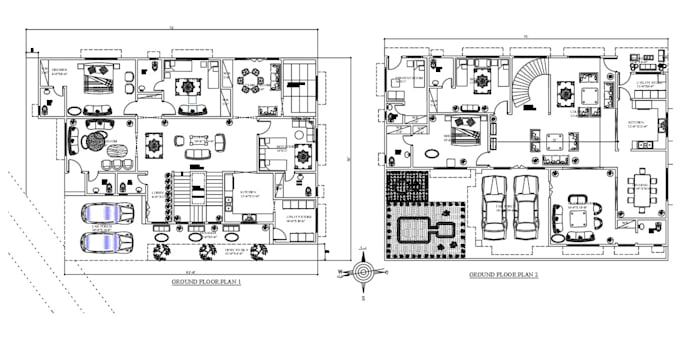 Convert 2d floor plans and elevations from sketch or pdf in autocad by Pro_architect_1 | Fiverr