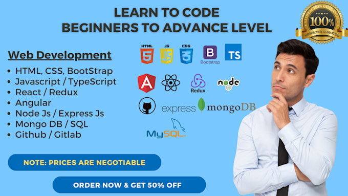 Teach, tutor or help you learn html, css, javascript, react and mern ... Teach, tutor or help you learn html, css, javascript, react and mern ...