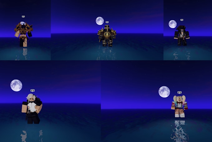 Create a unique roblox avatar design by Slendythefox | Fiverr