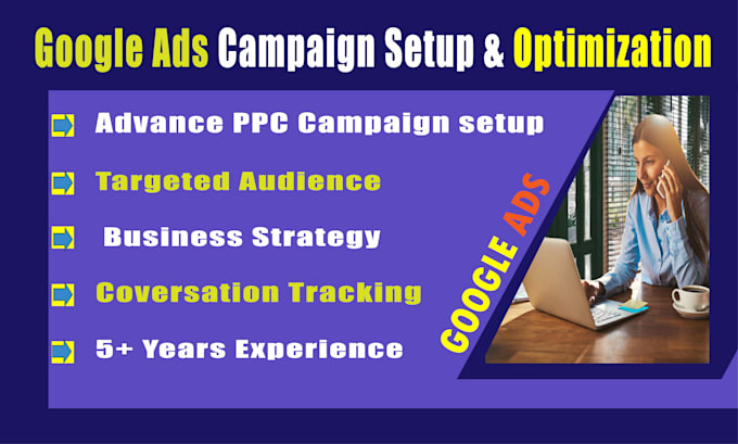 Setup google ads ppc campaign manage and optimize by Habibakhatun888 | Fiverr