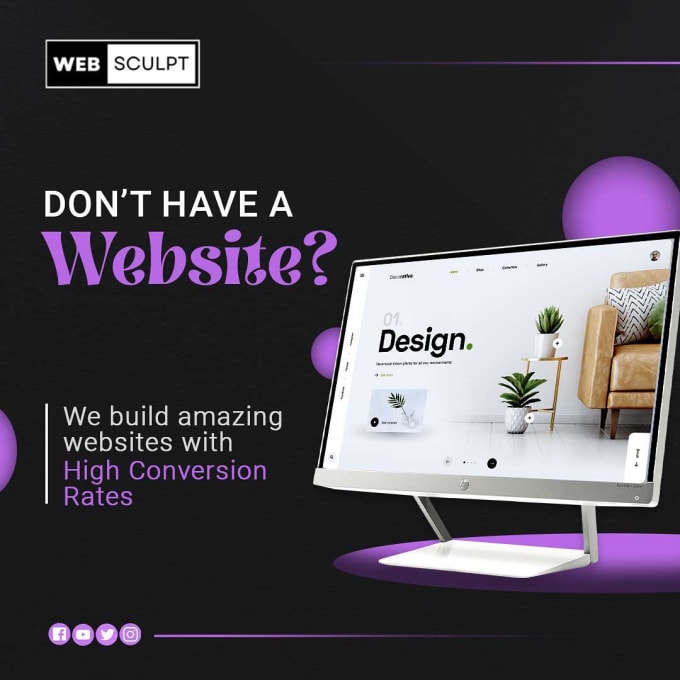 Build amazing websites with high conversion rates by Websculpt_ | Fiverr Build amazing websites with high conversion rates by Websculpt_ | Fiverr