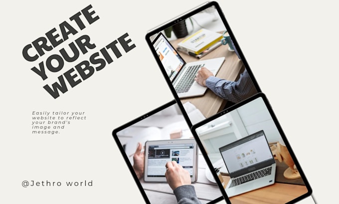 Do website design, redesign and revamp, graphic design by Jethro_world ...