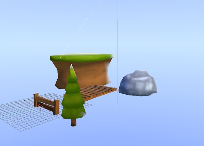 Create 3d objects to compose the scenery of your game by Anthonysouza190 | Fiverr