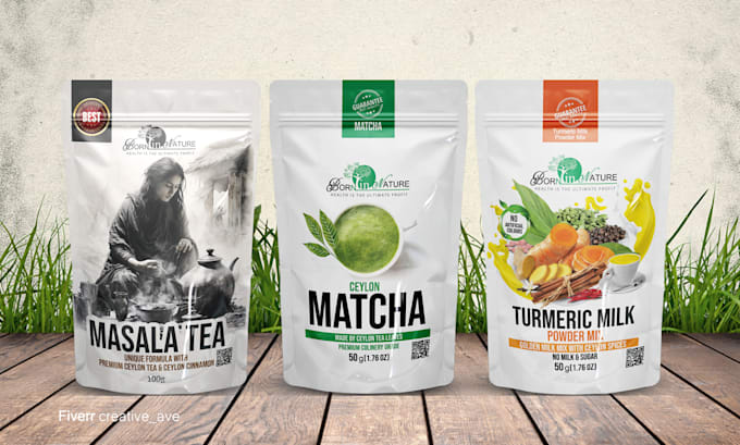 Design professional food and beverage packaging and labels by Creative ...